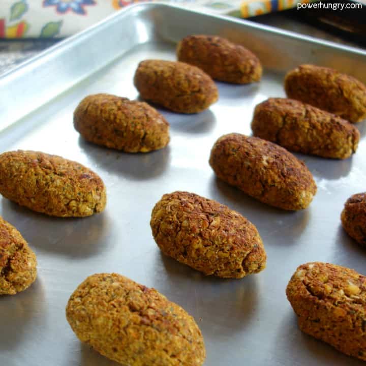 Lentil & Vegetable Kefta {Vegan, Grain-Free, High-Protein} | power hungry